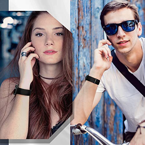 YCHDDER Nylon Bands Compatible with Samsung Galaxy Watch 7/6/5/4/FE 40mm 44mm/Galaxy Watch 5 Pro/Watch 6/4 Classic 43mm 47mm 42mm 46mm for Women Men