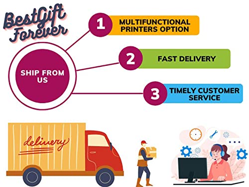 HP Laserjet Pro MFP M183FW All-in-One Wireless Color Laser Printer, Print&Copy&Scan&Fax, 16ppm, 600x600 dpi, Mobile Printing, 2-line Display, 35-Page ADF, Lanbertent Printer Cable