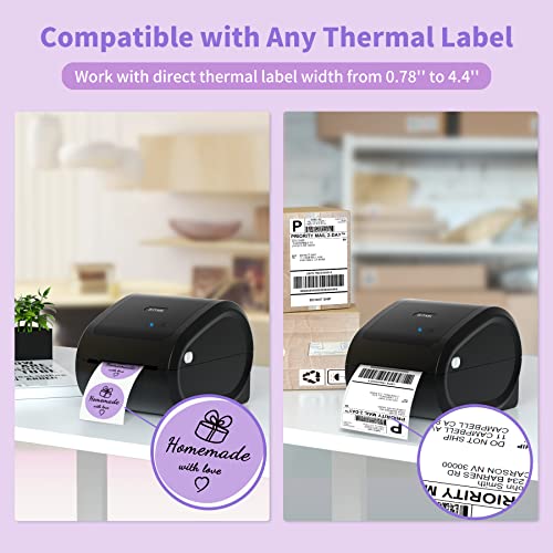 Itari Thermal Label Printer, Shipping Label Printer for Shipping Packages & Small Business, Desktop Thermal Label Printer Label Printer Compatible with USPS, Shopify, FedEx, Amazon, Ebay, Etsy