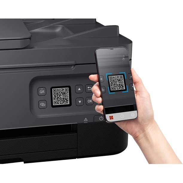Canon Pixma TR70 Series All-in-one Color Inkjet Printer for Home Office, Print Copy Scan, 13ipm, 4800 X 1200dpi, 1.44" OLED Display, Wireless, with MTC Printer Cable