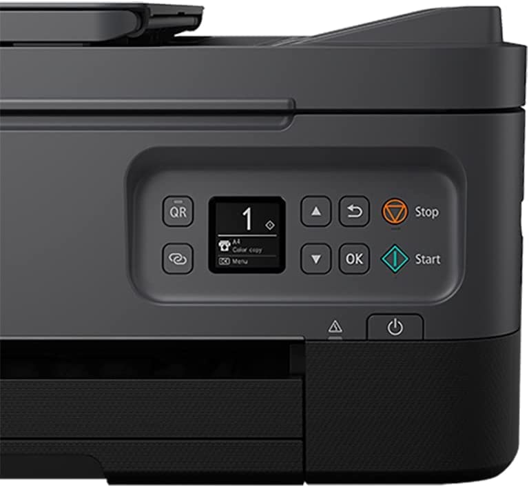 Canon Pixma TR70 Series All-in-one Color Inkjet Printer for Home Office, Print Copy Scan, 13ipm, 4800 X 1200dpi, 1.44" OLED Display, Wireless, with MTC Printer Cable