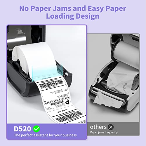 Itari Thermal Label Printer, Shipping Label Printer for Shipping Packages & Small Business, Desktop Thermal Label Printer Label Printer Compatible with USPS, Shopify, FedEx, Amazon, Ebay, Etsy