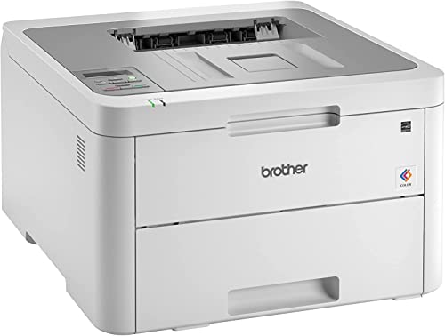 Brother HL-L32 10CW Series Compact Wireless Digital Color Laser Printer - Mobile Printing - Print Up to 19 Pages/Min - Up to 250-sheet/tray - Up to 2400 x 600 DPI - Mono Display + HDMI Cable