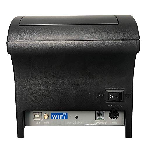 NETUM C750 QR Code Scanner and 80mm Thermal Receipt Printer,NETUM WiFi POS Printer with Auto Cutter