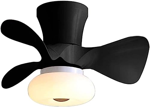 KATJAS Kids Bedroom Ceiling Fan with Light Reversible with Remote Control 6 Speeds Led Dimmable Fan Ceiling Light 64W with Timer Modern Quiet Ceiling Fan Light