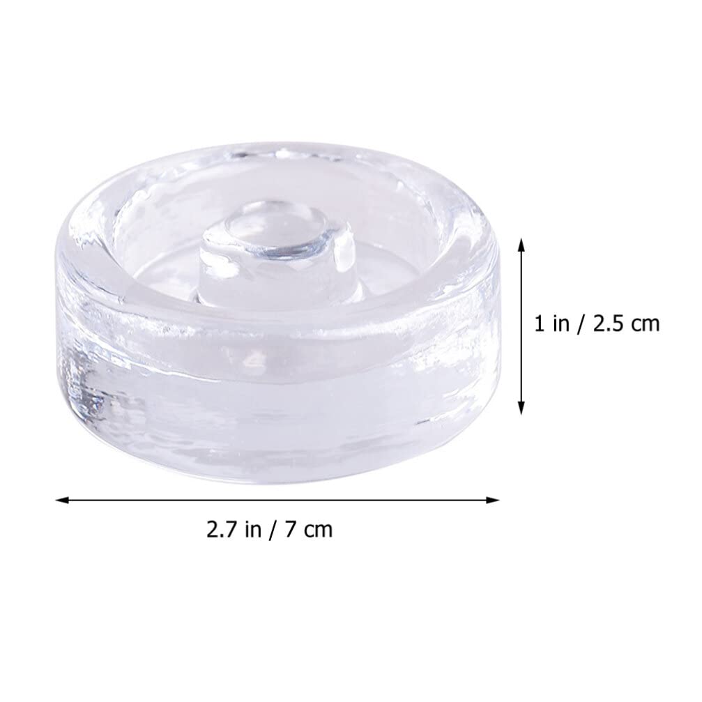 1PC Pickling Kit Glass Weights with Easy Grip Handle for Canning Supplies, Fermenting Weights for Pickling and Canning, Heavy Fermenting Lids Kit for Wide Mouth Mason Jar