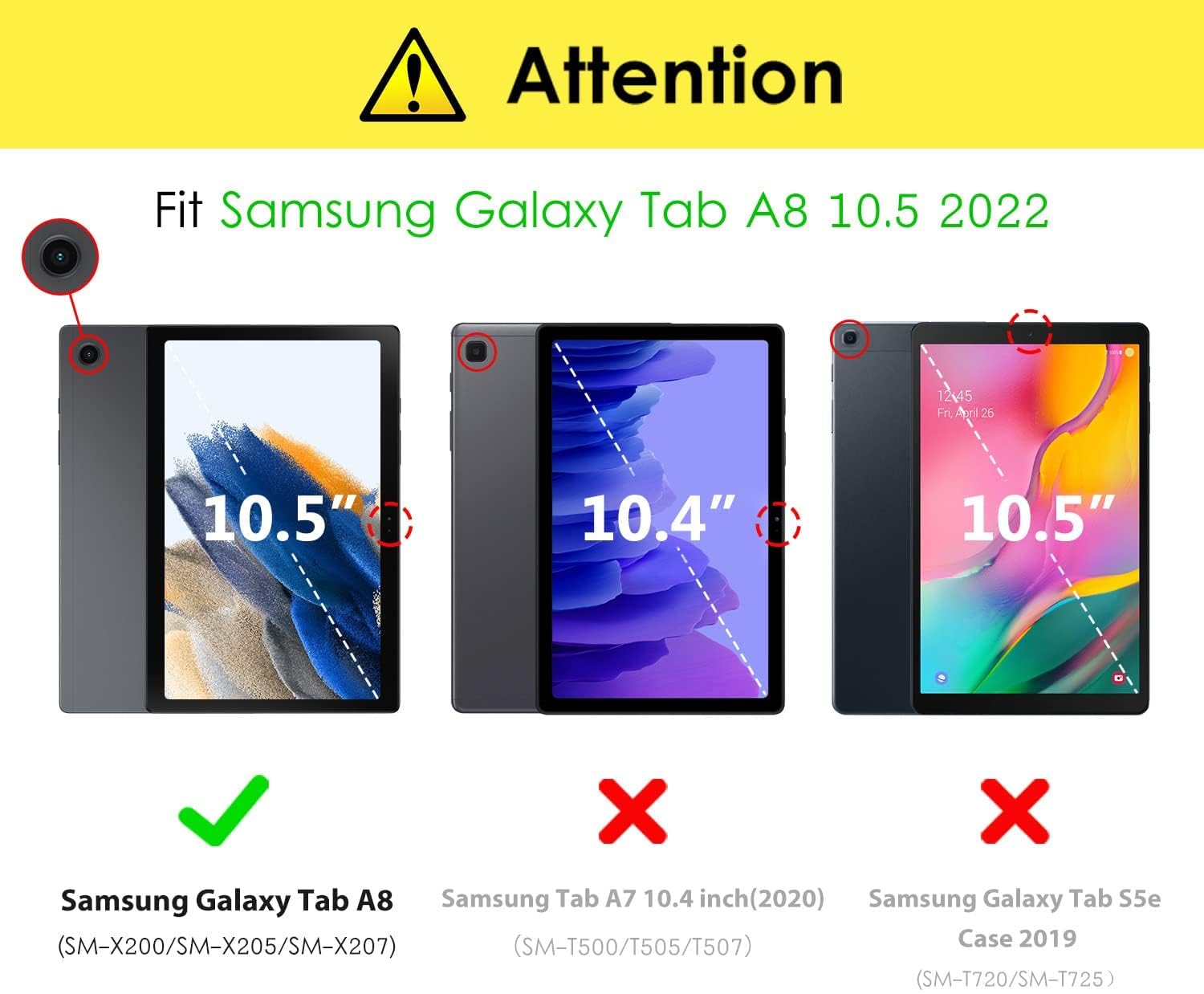 Fancity Case for Samsung Galaxy Tab A8 10.5 Inch 2022 Release, Multi-Viewing Angles, PU Leather Smart Cover with Auto Sleep Wake Feature for Galaxy Tab A8 Tablet [SM-X200/X205/X207], Marble Pink