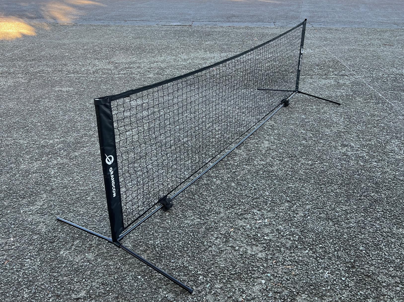 Portable Quick Set Mini Tennis Net 10ft for Padel Tennis net, Tennis net, Pickleball net on Driveway Backyards with Carrying Bag (10 ft)