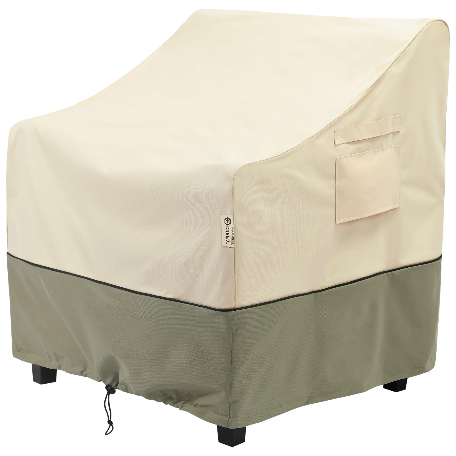 COSFLY Patio Furniture Covers Waterproof, Outdoor Chair Covers 1 Pack Heavy Duty - Fits up to 29W x 30D x36H Inches (1 Pack)