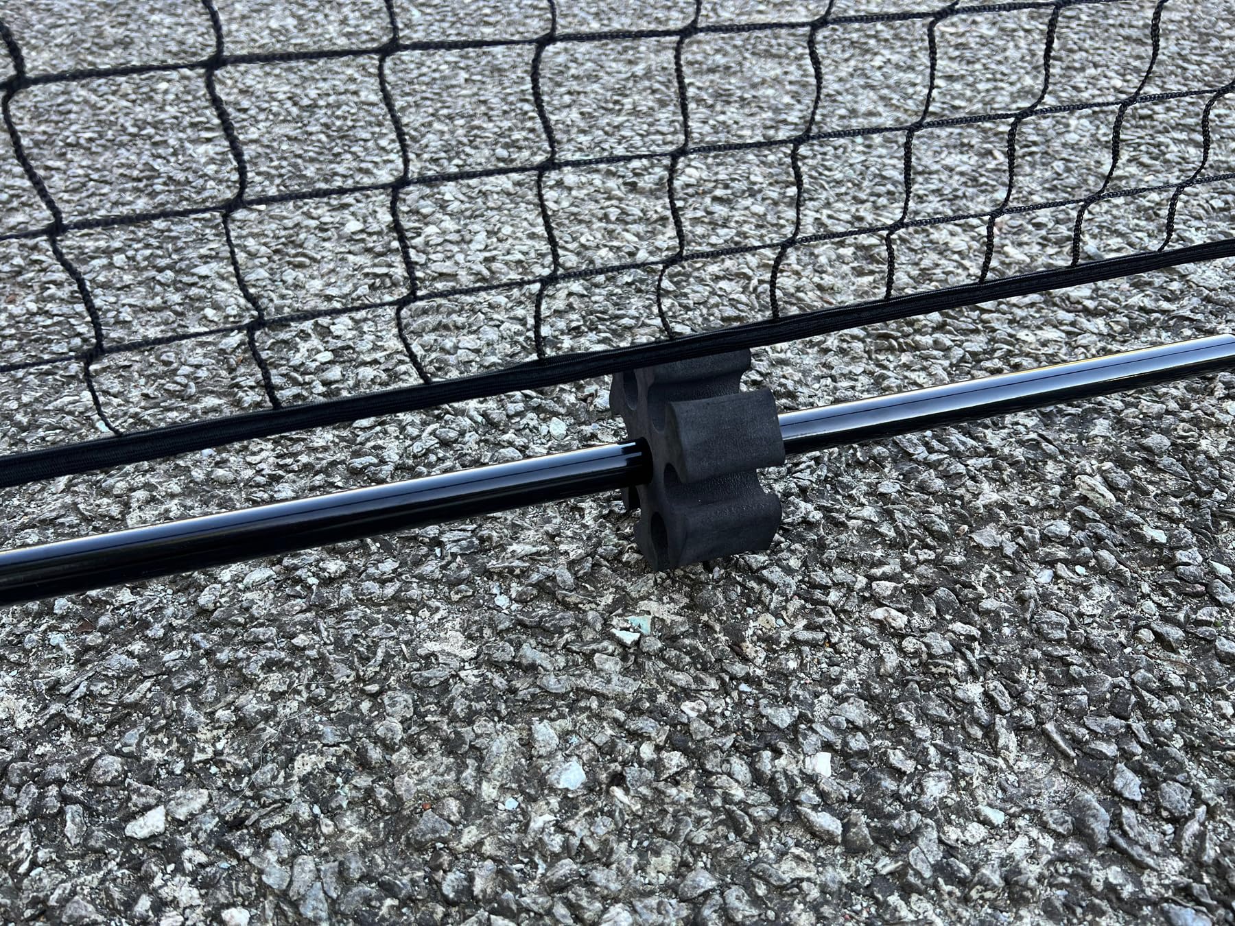Portable Quick Set Mini Tennis Net 10ft for Padel Tennis net, Tennis net, Pickleball net on Driveway Backyards with Carrying Bag (10 ft)