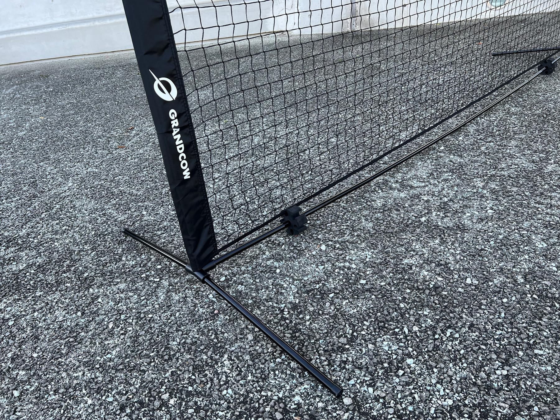 Portable Quick Set Mini Tennis Net 10ft for Padel Tennis net, Tennis net, Pickleball net on Driveway Backyards with Carrying Bag (10 ft)