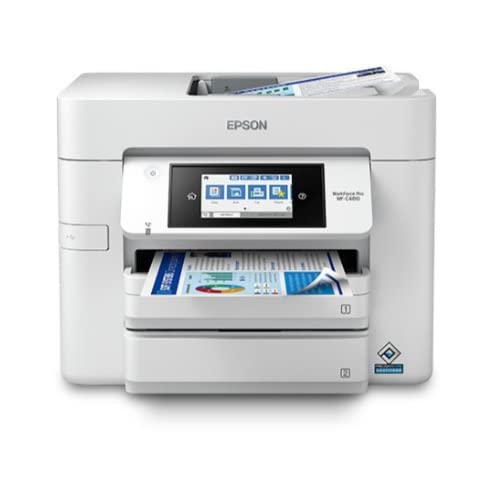 Epson Workforce WF-C4810 Color Inkjet Multifunction Printer