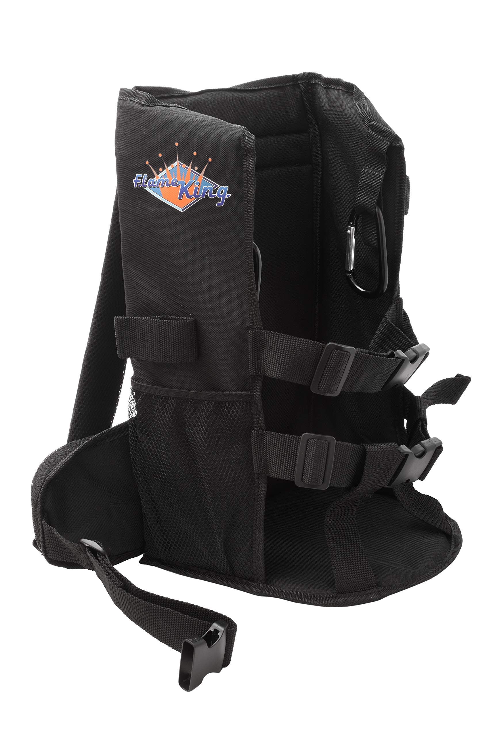 Flame King Propane Torch Kit (340,000 BTU) + Backpack Carrier for Propane Tank