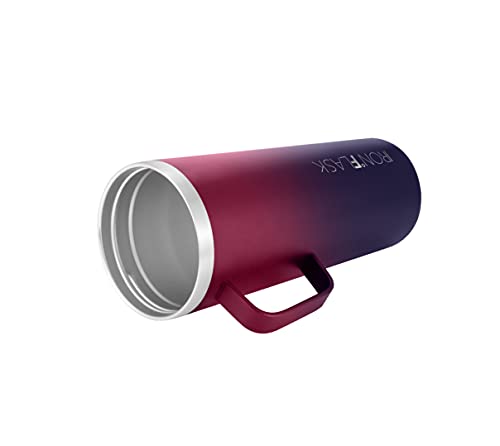 IRON °FLASK Grip Coffee Mug - 24 Oz, Leak Proof, Vacuum Insulated Stainless Steel Bottle, Double Walled, Thermo Travel, Hot Cold, Water Metal Canteen