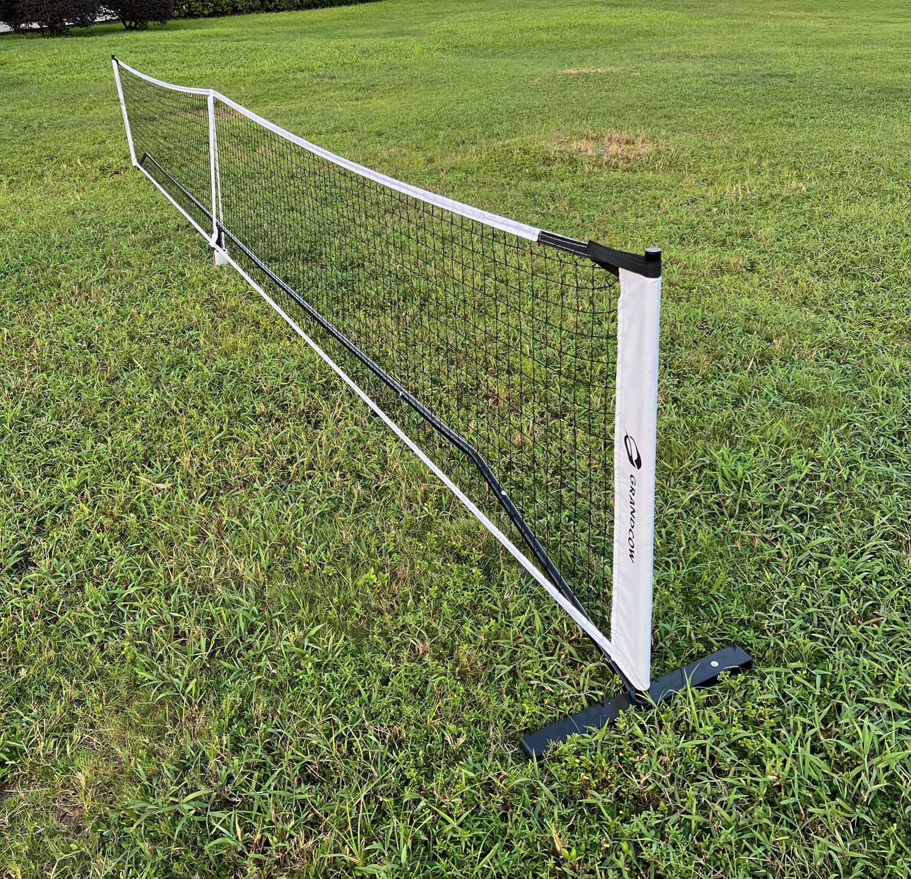 Pickleball Nets, 22 FT Regulation Size Portable Outdoor Picklenet Tennis Net with Carrying Bag for Driveway Backyards (22Ft)