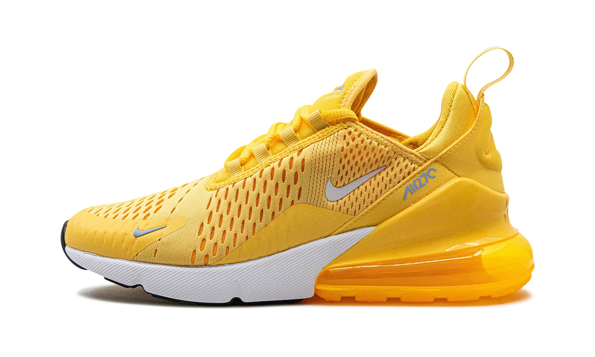 NIKE Women's Shox Q'Vida, Yellow White, 3.5/4 UK