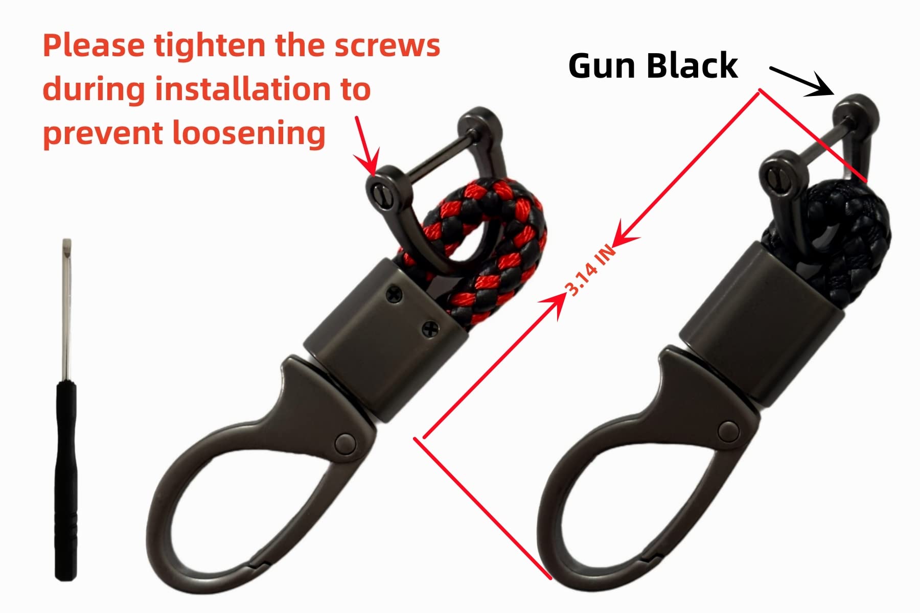 REPROTECTING ABS Rubber Key Fob Cover Compatible with (5 Buttons) 2022-2025 Honda Accord Civic HR-V CR-V Pilot Sport SI EX EX-L Touring (2pcs Black+Key Chain, ABS/5 Buttons)