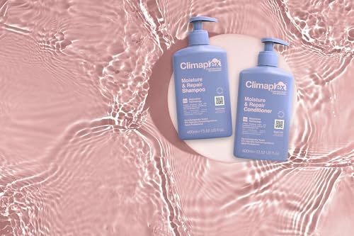 Climaplex Moisture and Repair Shampooo and Conditioner Duo - Soothing, Purifying, and Moisturizing - Adds Shine and Smooths Scalp - Contains Detangling Benefits - Suitable for All Hair Types - 2 pc