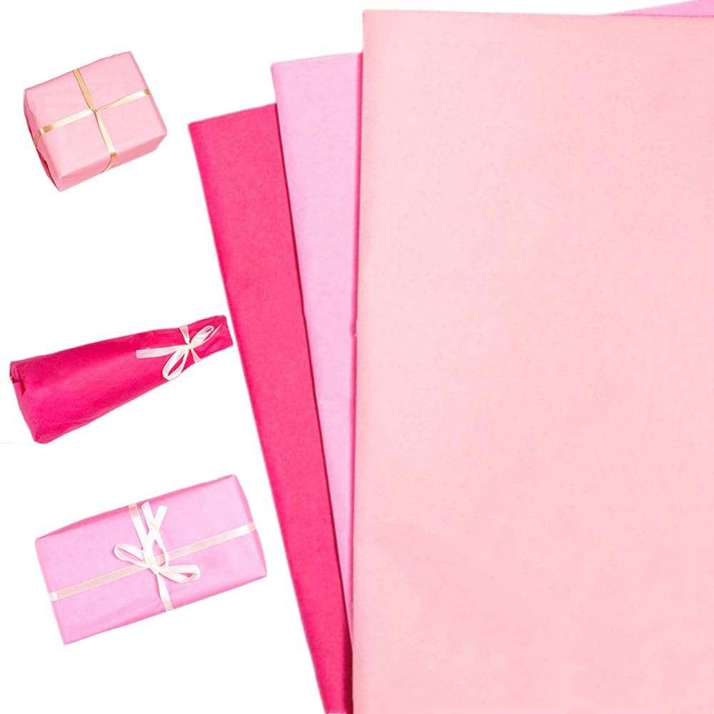 60 Sheets Gift Tissue Paper Bulk,20" x 26" Tissue Paper for Gift Bags, Wrapping,DIY and Crafts Gift Wrapping Tissue Paper for Holiday Birthday Party Wedding Wrap (Multicolor)
