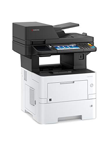 Kyocera 1102V32US0 ECOSYS M3645idn Multifunctional B/W Printer, Up to 47 PPM, 200 DPI Printing Quality, 150000 Pages a Month, Mobile Printing Support
