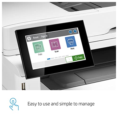 HP Laserjet Enterprise MFP M430f All-in-One Wired Monochrome Laser Printer - Print Scan Copy Fax - 40 ppm, 1200x1200 dpi, 2GB Memory, Auto Duplex Printing, 50-Sheet ADF, Ethernet, Cbmou Printer_Cable