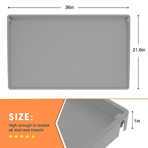 Silicone Griddle Cover for 28" Blackstone Grill -Upgraded Full-Edge Design, Heavy Duty Food Grade Silicone Griddle Mat - All Season Protective Griddle Top Cover for Blackstone Grill