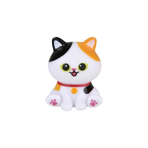 Ten (10) 2" Rubber Bath Toys Animals with Costumes (Cats in Costume)
