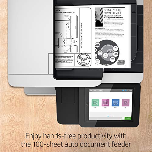 HP LaserJet Enterprise MFP M528f Monochrome All-in-One Printer with built-in Ethernet & 2-sided printing (1PV65A)