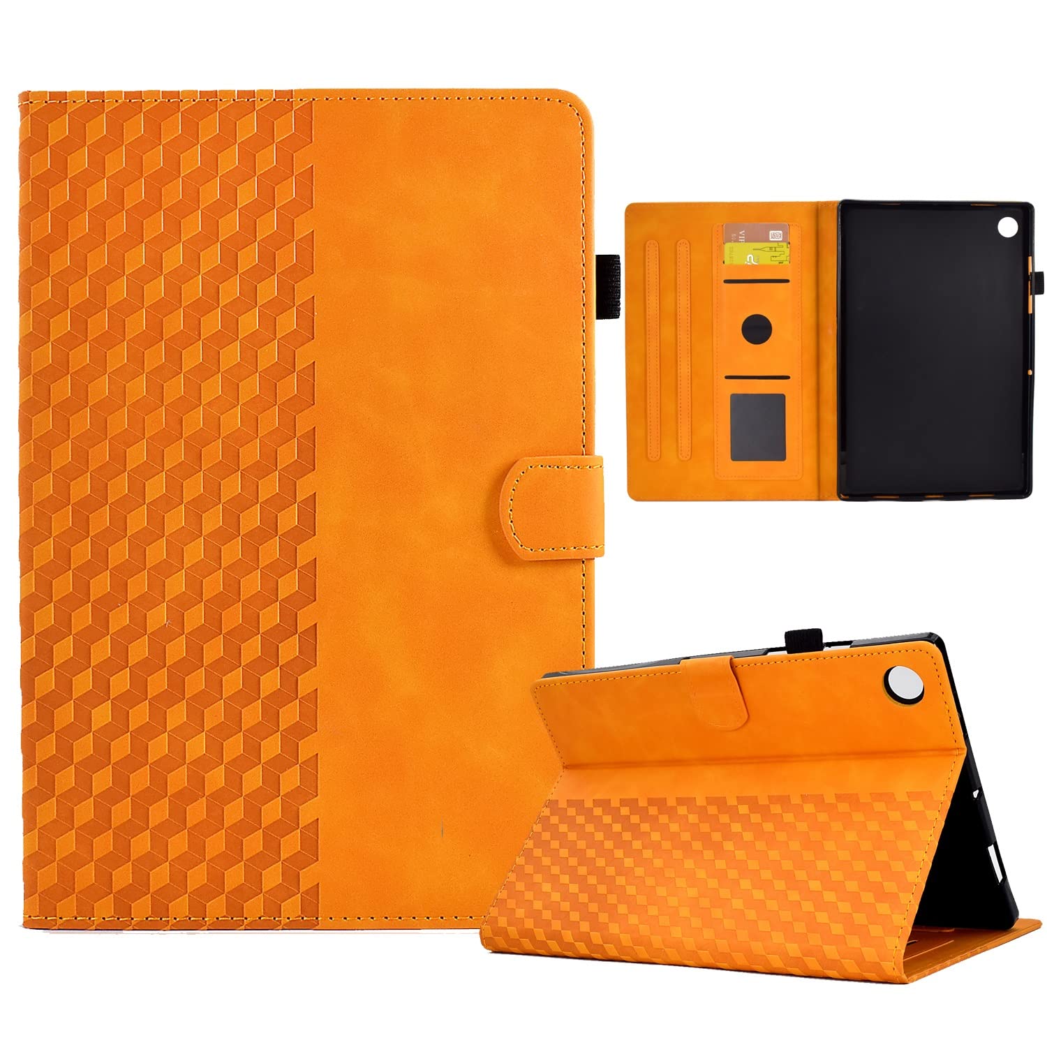 Stand Tablet Cover Premium Leather Case Compatible with Samsung Galaxy Tab A8 X200/X205 10.5inch (2021) Tablet,Smart Magnetic Flip Fold Stand Case Protective Case Cover with Auto Wake Sleep (Color :