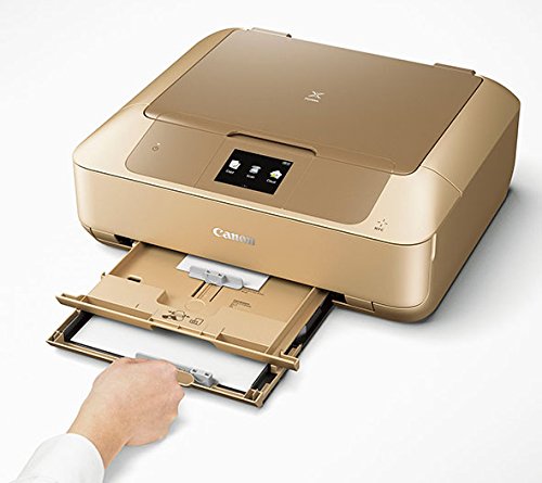 Canon MG7720 Wireless All-In-One Printer with Scanner and Copier: Mobile and Tablet Printing, with Airprint™ and Google Cloud Print compatible, Gold