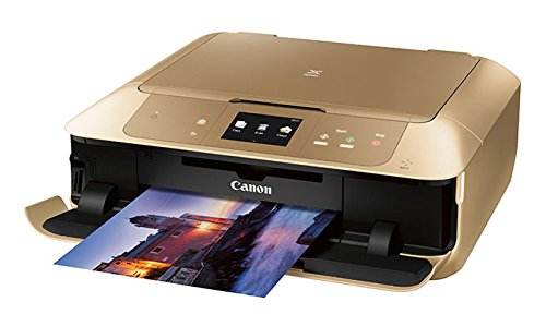 Canon MG7720 Wireless All-In-One Printer with Scanner and Copier: Mobile and Tablet Printing, with Airprint™ and Google Cloud Print compatible, Gold