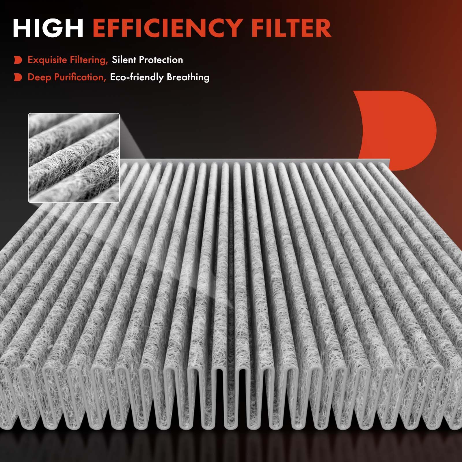 A-Premium Cabin Air Filter with Activated Carbon Compatible with Audi Q5 2009-2017, A4 Quattro 2009-2016, A5 Quattro 2008-2017, A4 2009-2016, S5 2008-2018, S4 2010-2016 & Porsche Macan 2015-2018