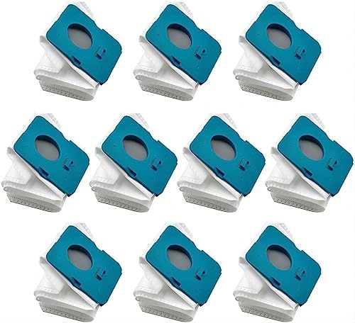 Dust Bag Clean Station Dust Bag Accessories Vacuum Cleaner Filter Bags Replacement Cordless Stick Vacuum Cleaner Replacement Parts Compatible with Samsung BESPOKE Jet VCA-ADB95 (10 Pack)
