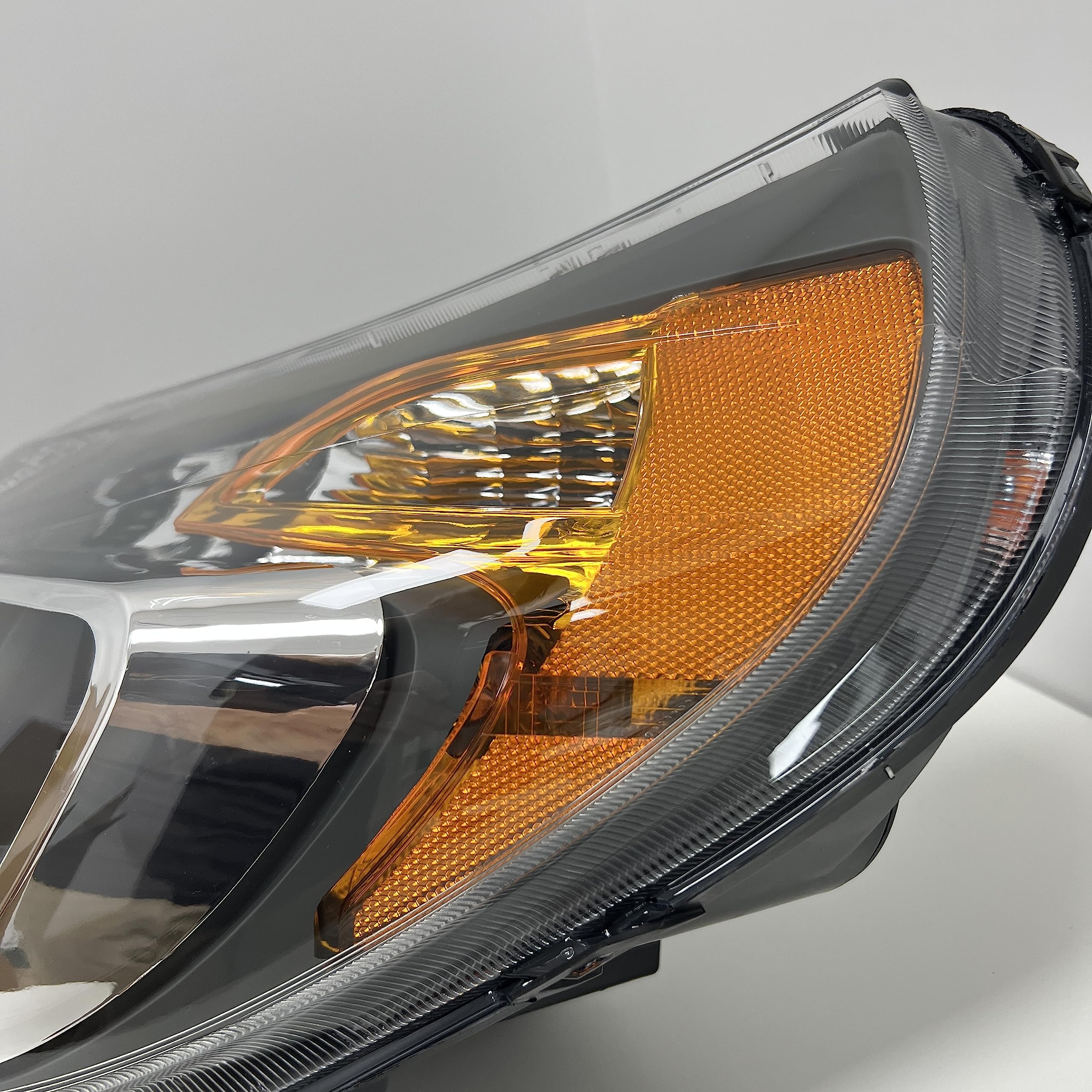 ALLIGATOR AUTO LIGHTS Headlight Assembly Set Pair Replacement for Ram 2014 2015 2016 2017 2018 2019 2020 2021 2022 ProMaster 2500, DOT/SAE Compliant,Halogen Headlights with Bulbs, Left & Right Side
