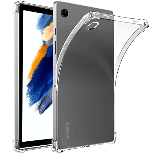 Clear Case Compatible with Samsung Galaxy Tab A8 10.5" SM-X200 X205 2022 2021 Transparent TPU Ultra-Thin Protective Cover (Color : Transparent, Size : A8 10.5 SM-X200)
