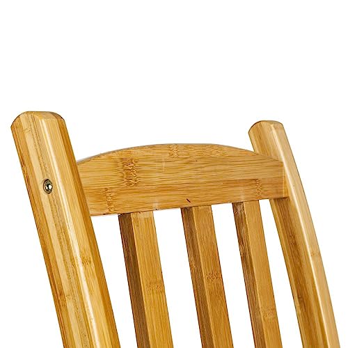 Kopokd [Set of 2 Dining Chairs - Sturdy Wooden Seats Natural Finish Kitchen Furniture