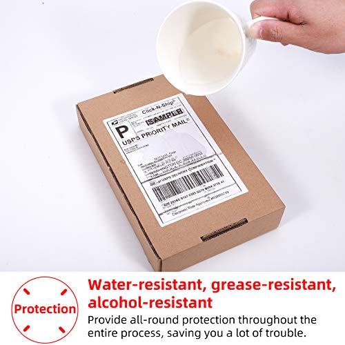 Thermal Labels 4x6 Shipping Printer Label Paper for Shipping Packages, Sticker Paper Direct Thermal Printer Labels 4 x6 Compatible with Rollo, MUNBYN, Phomemo and Most Thermal Printer, 250-Pack