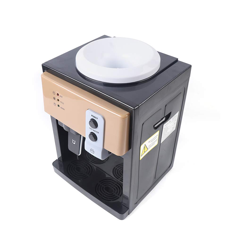 CHLDESSING Top-Loading Water Cooler Dispenser, 5 Gallon Water Electric Water Dispenser, 3 Temperature Setting Water Dispenser, Suitable for School Home Office Use