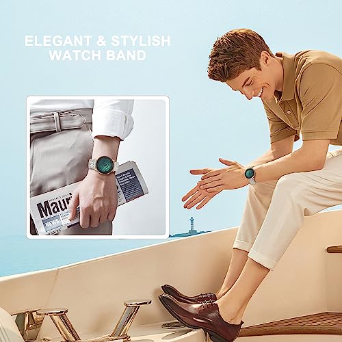 Leopard Engraved Bands Compatible with Samsung Galaxy Watch 6/5/Watch 4 40mm 44mm for Women, Samsung Galaxy Watch 5 Pro 45mm/Galaxy Active 2/Galaxy Watch 3, 20mm Soft Silicone Replacement Sport Strap