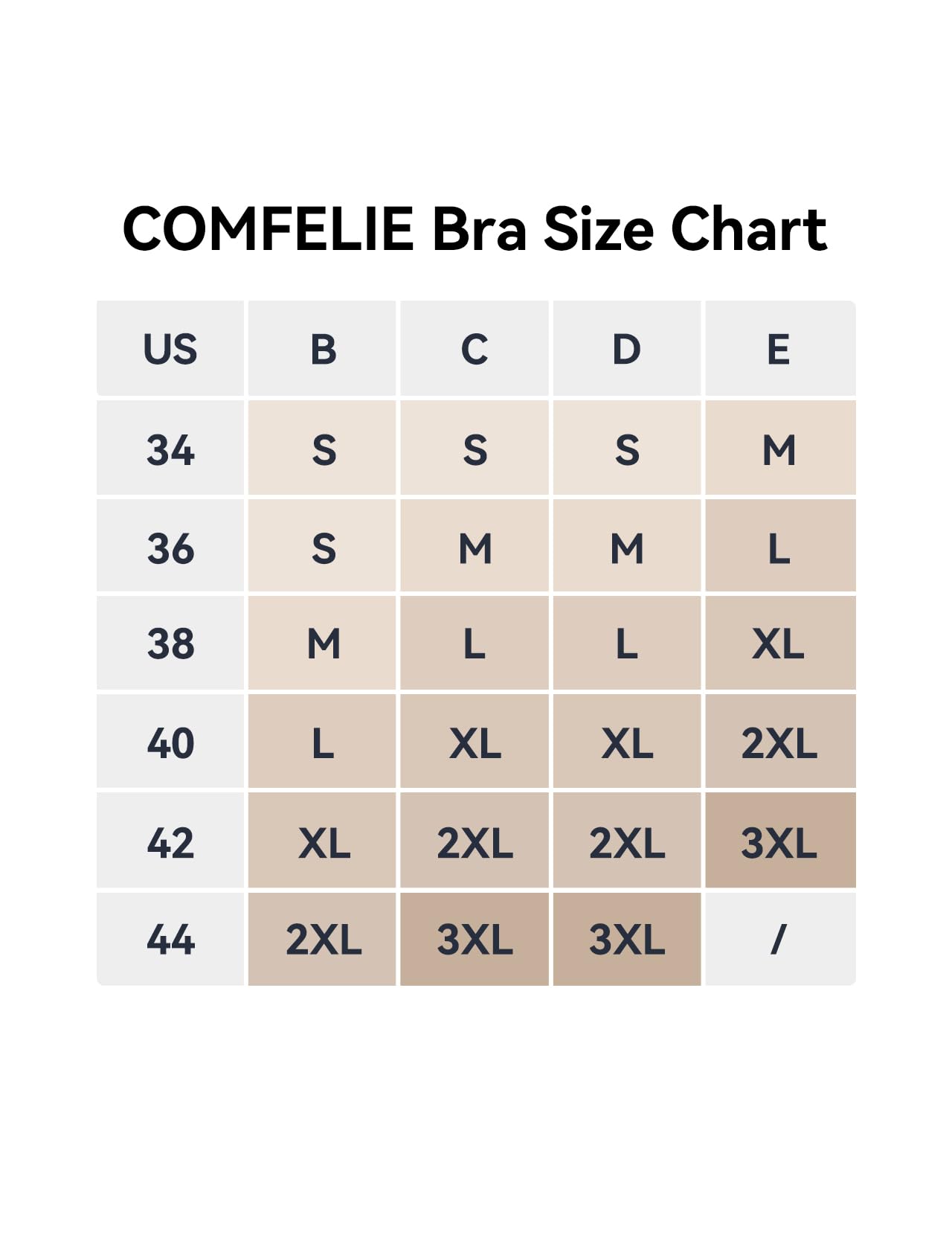 COMFELIE Wireless Bra with Support B-E Cups, Lightly Lined Zero Gravity Sculpt No Spillage Seamless T-Shirt Bra EB063
