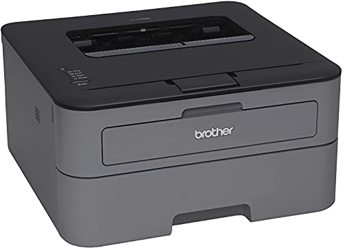 Brother HL-L2300D Monochrome Laser Printer - Auto Duplex Printing - Up to 26 Pages/Minute - Up to 250 Sheet Paper Input - 2400 x 600 dpi - Hi Speed USB Connectivity, Wulic USB Printer Cable