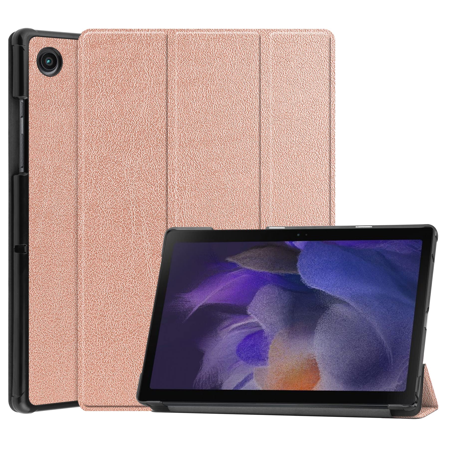 Tablet PC Case Case Compatible with Samsung Galaxy Tab A8 10.5 inch 2021 (SM-X200/X205) Tri-Fold Smart Tablet Case,Slim Case Multi- Viewing Angles Stand Hard Shell Folio Case Cover Auto Sleep/Wake Tab