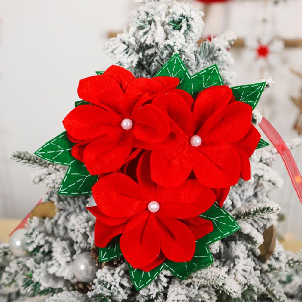 Garneck Curtain Ties Magnetic Hooks Christmas Decor Magnetic Curtains Curtain Buckle Tie Back Hooks Miniature Poinsettias Red Fasteners Pendant Hook up Window Curtain Frame Tassel Trim