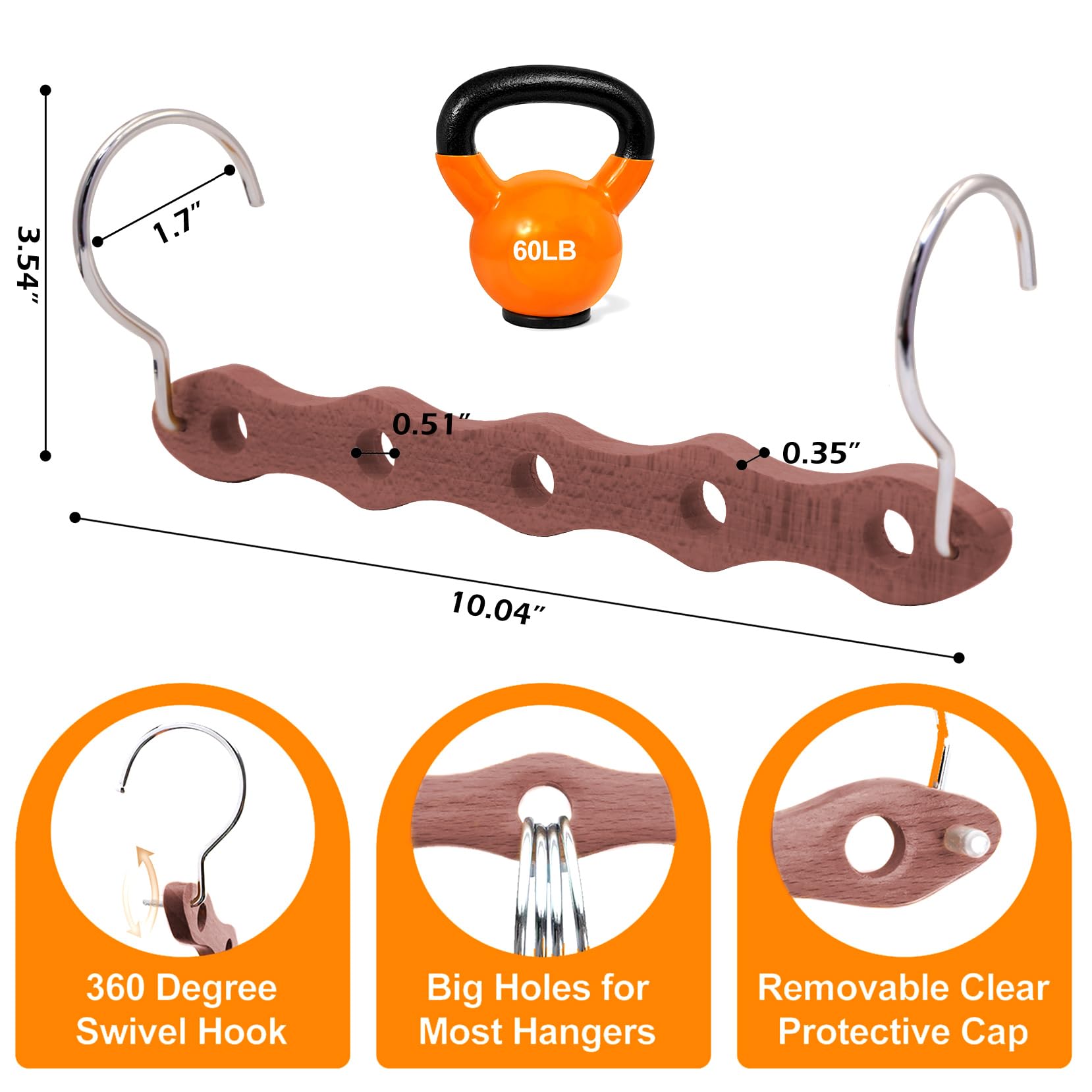 HEYHOUSE Closet Organizers and Storage,College Dorm Room Essentials,Multifunctional Closet Organizer Magic Space Saving Hangers for Wardrobe