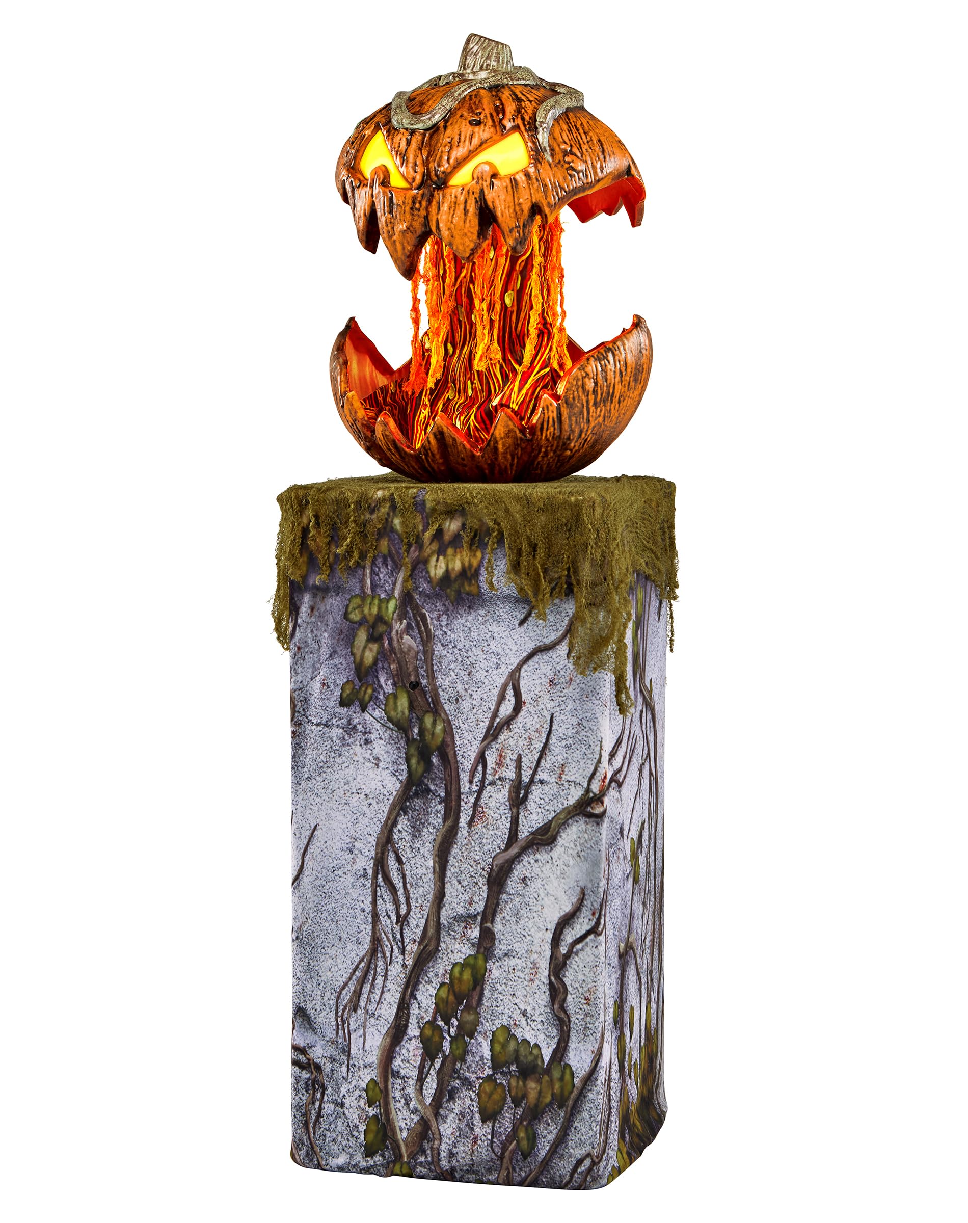 Spirit Halloween 3.8 Ft Gourdo Animatronic | Decorations | Animated | Halloween Decor | Plays Sounds