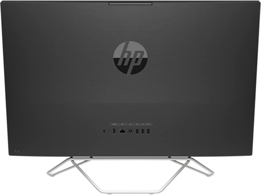HP 27" FHD All-in-One Desktop, Intel Core i7-1255U Processor, 64GB RAM 2TB SSD, WiFi, Bluetooth, Webcam, Wireless Keyboard & Mouse, Windows 11 Pro, Black