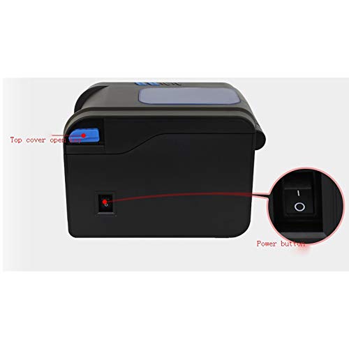 VIBY Label Printer Barcode Printer Thermal Receipt Bill Bar Code QR Code Sticker Machine 20mm-80mm