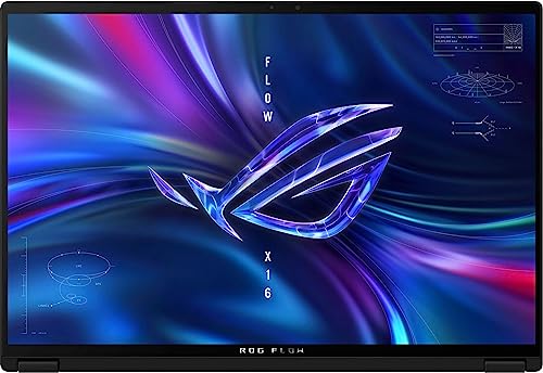 ASUS New ROG Flow 16'' WQXGA Touchscreen Gaming Laptop - AMD R9-6900HS- NVIDIA GeForce RTX 3060 V6G Graphics- DDR5 Memory -MUX- 360-degree adjustability,w/HDMI (64GB RAM|4TB PCIe SSD)