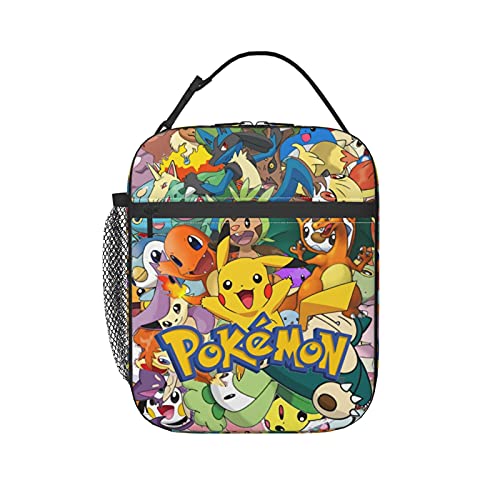 NAOINGEI lunch Bag,Cute Insulated Lunch BagĀ container Reusable Lunch BoxĀ cooler Lunch Tote Bag For Girls And Boys, Picnic Travel Outdoors