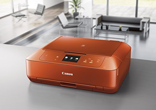 CANON MG7520 Wireless Color Cloud Printer with Scanner and Copier: Mobile, Smart Phone, Tablet Printer, and AirPrint(TM) Compatible,Burnt Orange